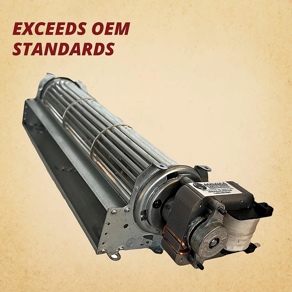 Replacement Convection Distribution Fan Blower for Enviro Empress FPI and FS - Replaces Part 50-1455