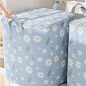 Gecau Modern Clothes Storage Box - Practical Storage Bag - Portable Clothes Storage Bag - Wardrobe Sorting Storage Box - Suitable for Clothes, Bedding, Blankets - 1pc/3pcs