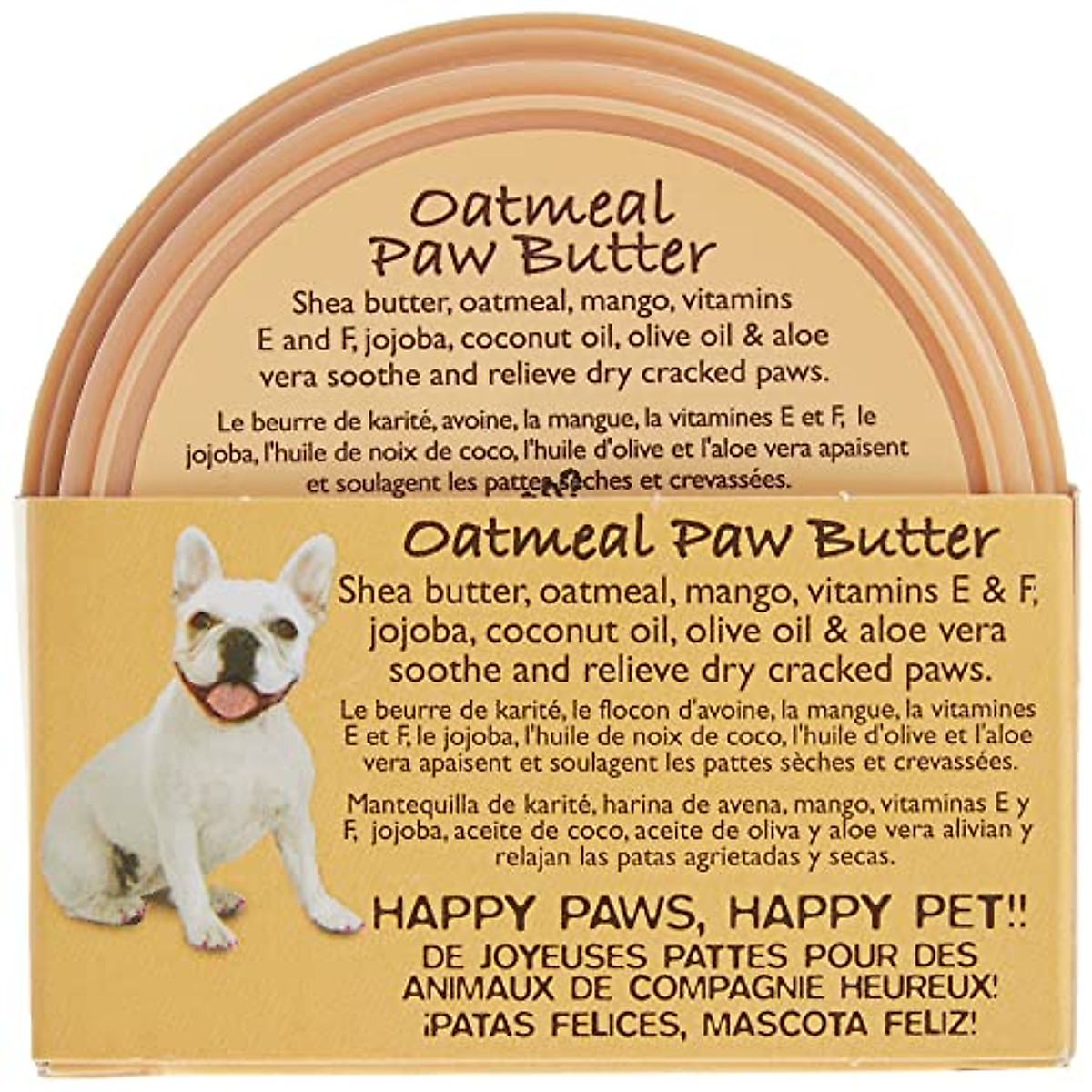 Pet Head Oatmeal Natural Paw Butter 2oz