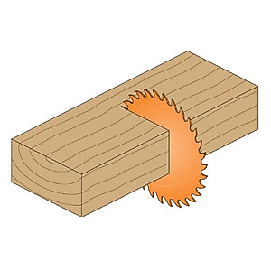 CMT 253.060.10 ITK Industrial Finish Sliding Compound Miter Saw Blade, 10-Inch x 60 Teeth 1FTG+2ATB Grind with 5/8-Inch Bore