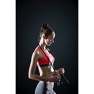 Tangram 05-62366 Smart Rope Pure (Bluetooth 4.0 Enabled Jump Rope, Jump Counter, Smart Phone Connected App, Smooth Ball Bearing Rotation)