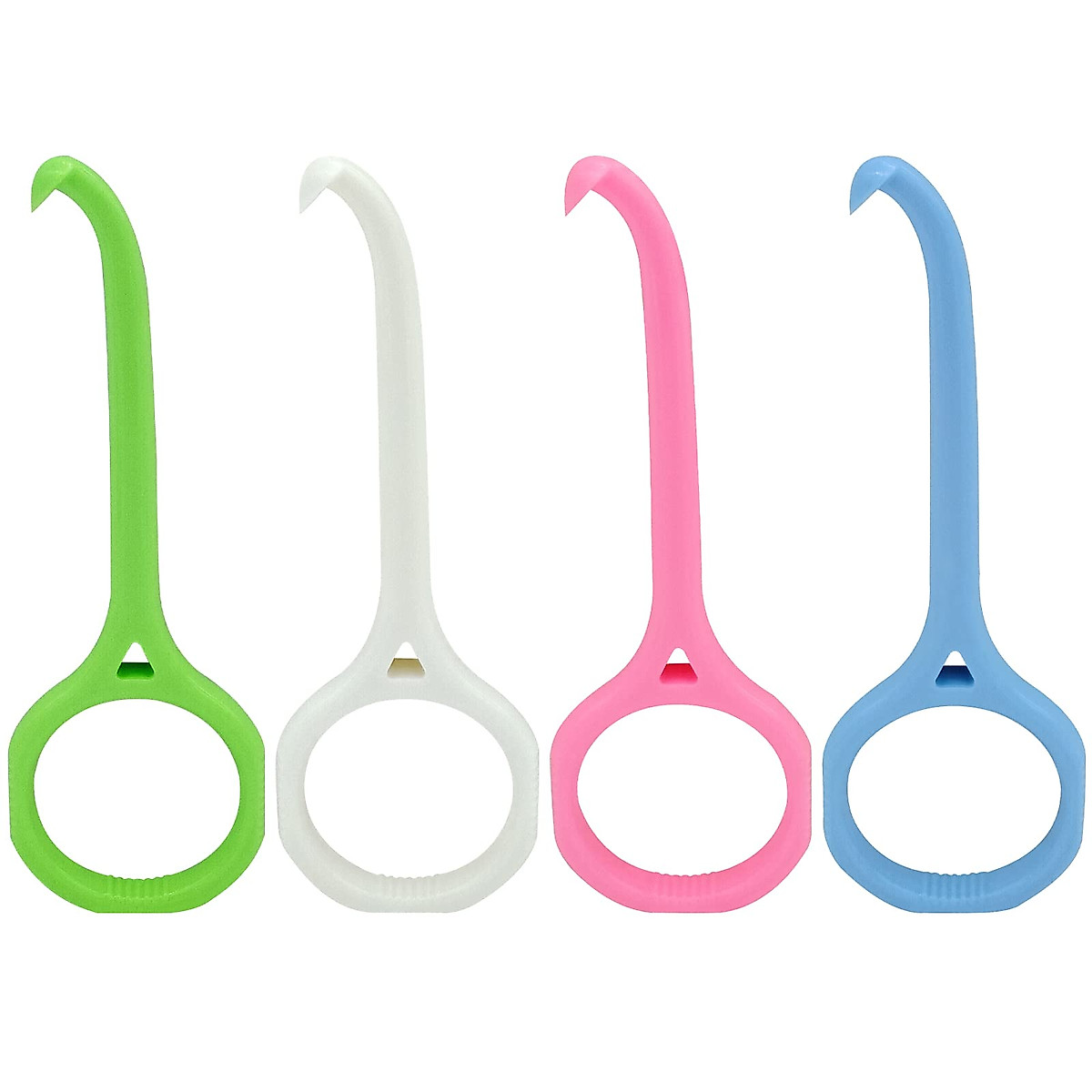 4PCS Ortho Key Clear Aligner Removal Tool for Invisalign Removable Braces， Retainers by The Pultool (pink, blue, green, white)