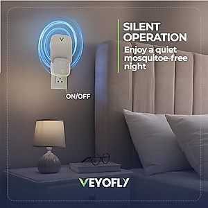 VEYOFLY Fly Trap, Plug in Flying Insect Trap, Fruit Fly Traps for Indoors- Safer Home Indoor- Bug Light Indoor Plug in- Mosquito Trap, Fruit Fly Killer, Gnat Trap, Flea Trap- (2 Device+6 Glue Boards)