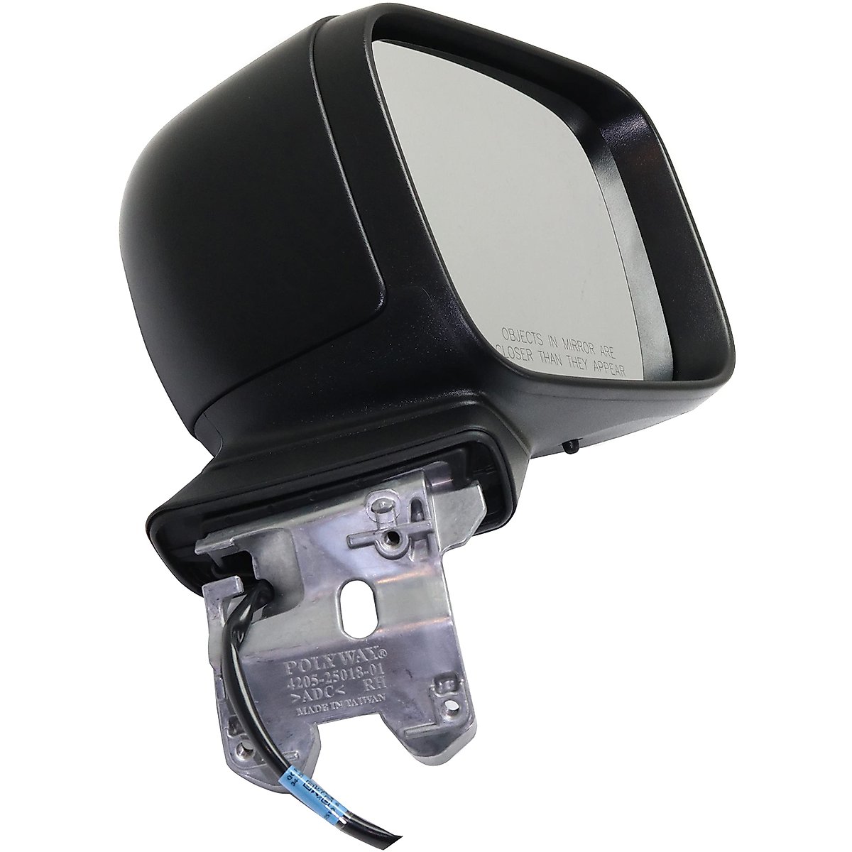 Kool Vue Driver & Passenger Side Power Heated Mirrors for Jeep Renegade 2015-2023 Without Signal Light, Blind Spot Monitor & Memory Textured