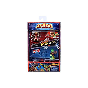 Akedo Ultimate Arcade Warriors Versus Pack - Miss Slither Vs Axel, Multicolor (14260)