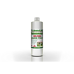 Lawnlift Ultra Concentrated (Green) Grass Paint 16oz. = 1.375 Gallons of Product.