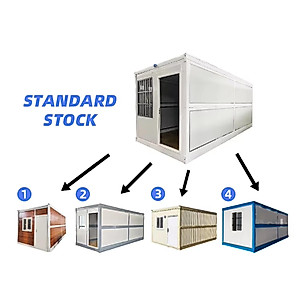 Prefabricated Folding Modular Mobile Container Office Prefabricated Quick Assembly Container Residential Folding House Portable
