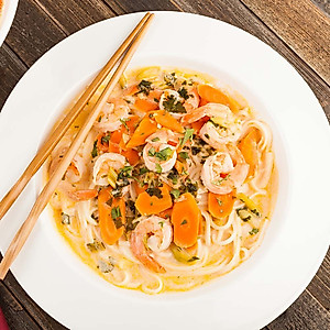 Restaurantware Voga 36 Ounce Pasta Bowls 10 Deep Serving Plates - Top Rack Dishwashable Premium White Melamine Salad Bowls Serve Hot And Cold Foods For Parties Or Events