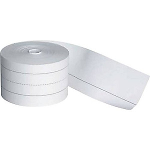 School Smart Sentence Strip Rolls - White Tag - 3 inch x 200 feet