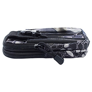 Teak Tuning Large Fingerboard Travel/Carry Bag - Black Patterned