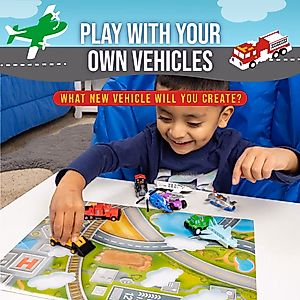 POPULAR PLAYTHINGS Micro Mix or Match Vehicles Deluxe Set of 9 Toy Cars Planes and More