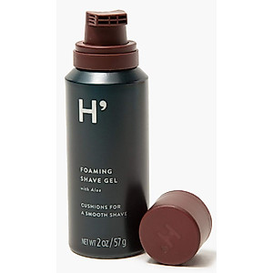 Harry's Starter Set: Buoy Blue Razor Handle with (1) 5-Blade Cartridge & (1) 2 Oz Shave Gel