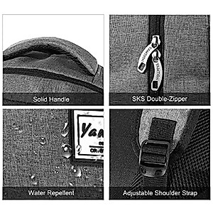 YAMTION 17.3 Inch Travel Backpack for Men and Women,School Bookbag for Teenager,Computer Backpack with USB Charging port for Business Work College Travel Trip