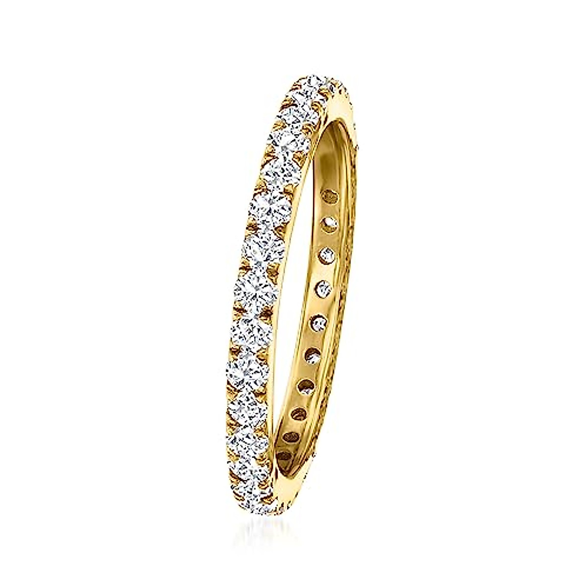 Ross-Simons 1.00 ct. t.w. Diamond Eternity Band in 14kt Yellow Gold. Size 6
