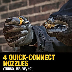 DEWALT Cordless Pressure Washer, Power Cleaner, 550-PSI, 1.0 GPM, Battery & Charger Included (DCPW550P1)