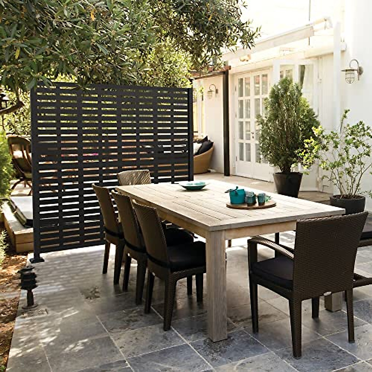 3’x6’ Decorative Screen Panel Frame Kit, Black