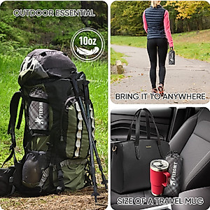 PTEROMY Hooded Rain Poncho for Adult with Pocket, Waterproof Lightweight Unisex Raincoat for Hiking Camping Emergency (Grey Grid)