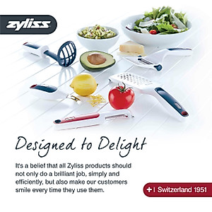 Zyliss 3 Piece Mini Santoku Knife Set with Sheath Covers, Stainless Steel/Pur...