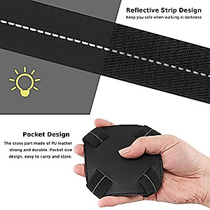 Travelkin Luggage Bungee Strap for Suitcases TSA Approved, Travel Bag Bungee Belt for Suitcases Add a Bag (Black)