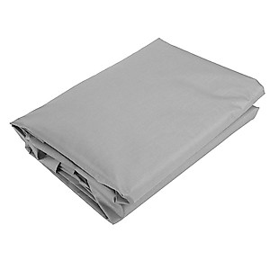 AMONIDA Swing Seat Cover,Three Seaters Patio Swing Cushion Cover Replacement,for Patio, Courtyard, Garden,Waterproof Dustproof Swing Chair(59.1x19.7x3.9in)(Gray)