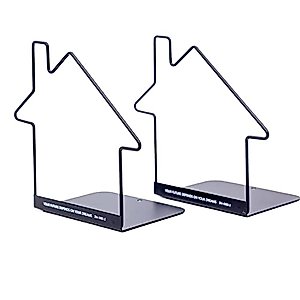 SZYAWsd File Sorters 2PCS/Pair Kawaii Rabbit Cat Metal Book Holder Desktop Bookends Desk Organizer Stand Shelf Office School Stationery (Color : 1)
