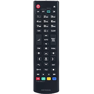AKB75095383 Replacement Remote Control Compatible with LG Digital Signag Monitor