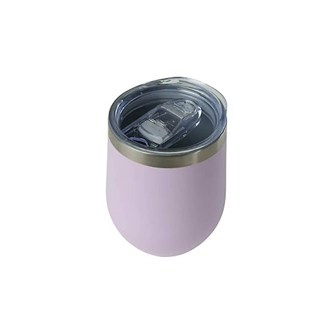 Sip+Sea Antiqua 12 oz Stainless Steel Ceramic Lined Wine Tumbler with Lid | Stemless | Double Wall Vacuum Insulated