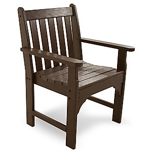 POLYWOOD GNB24MA Vineyard Garden Arm Chair, Mahogany