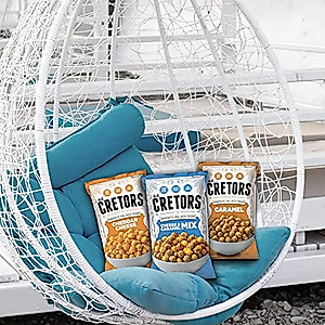 G.H. Cretors’ Cheddar Cheese Popcorn – Savory Gourmet Cheese Corn in Convenient Individual Bags, 6.5 Oz (6 Pack)