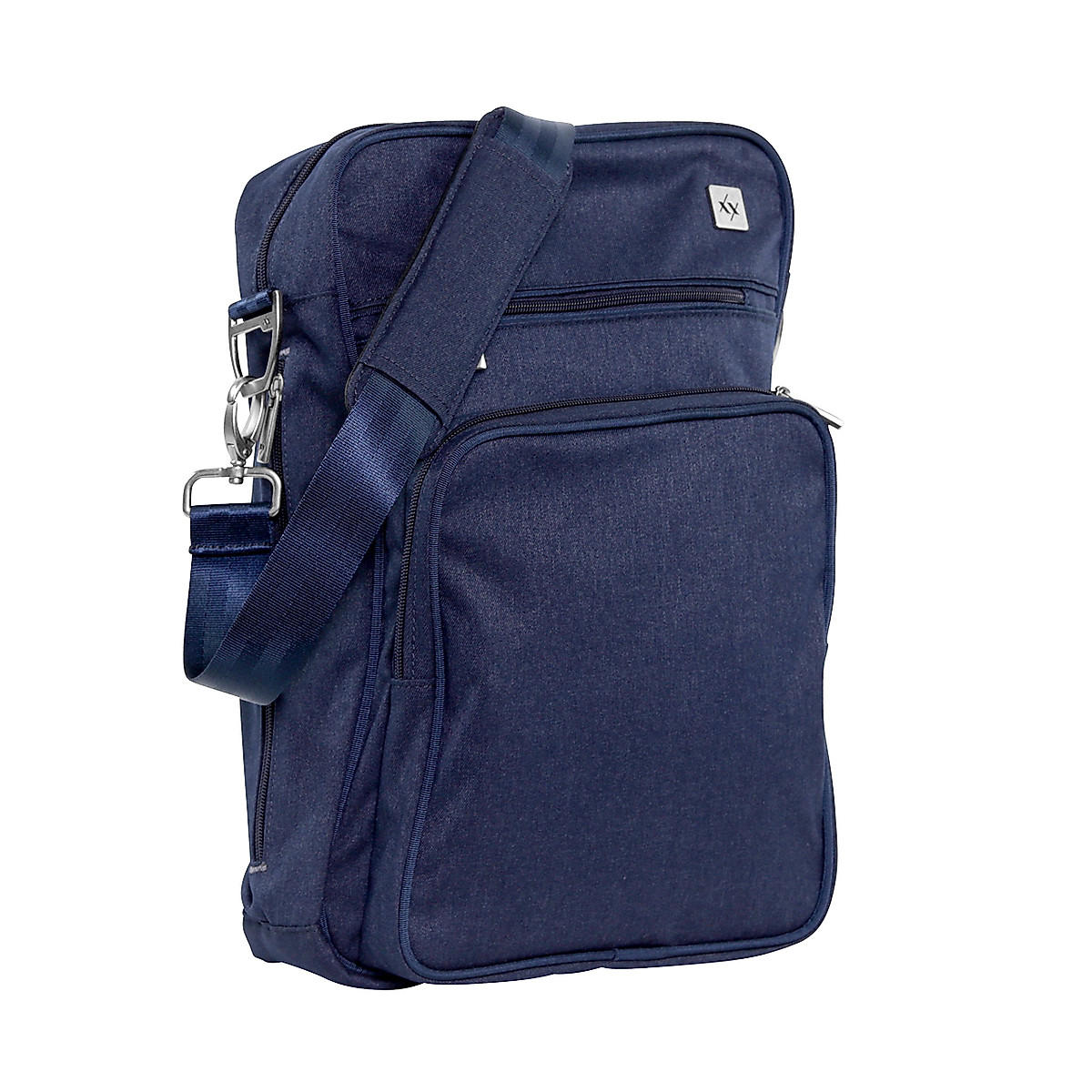 JuJuBe Helix Multi-Functional Crossbody Messenger/Diaper Dad Bag, XY Collection - Gene