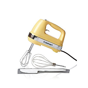 Cuisinart Power Advantage 7-Speed Hand Mixer, Yellow