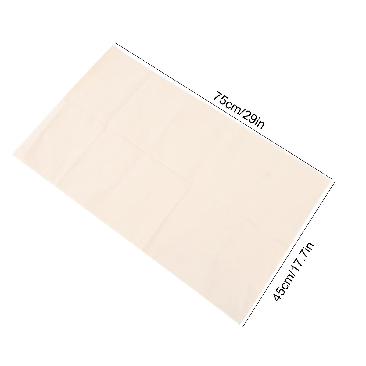 Proofing Cloth Baking Cloth Mat Cotton Bread Baguettes and Breads Baker's Couche Resistant Kitchen