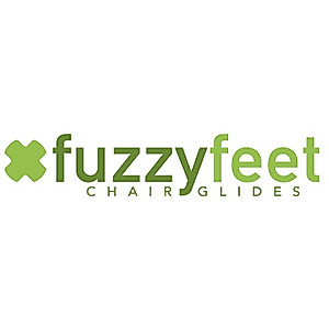 Fuzzy Feet Chair Glide [100 Count] Made in The USA | Noise Cancelling Long Lasting Floor Protection | Heavy Duty Breathable Latex-Free Anti-Rust Design | Easy to Apply Teacher Classroom Supplies
