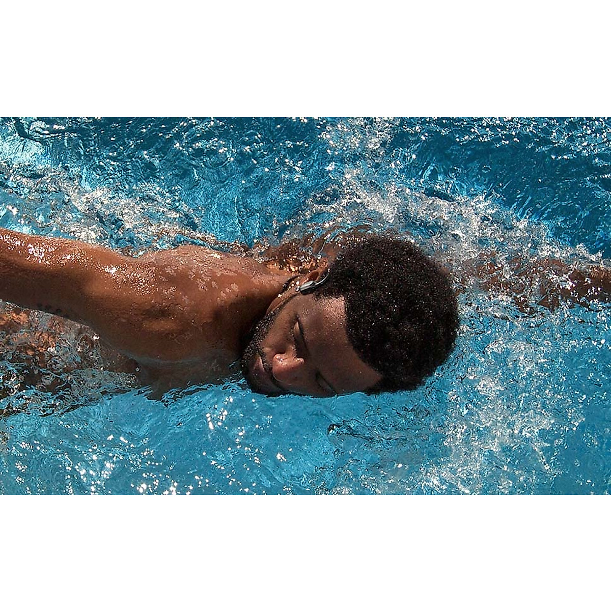 Bone Conduction Headphones, Swimming Headphones Built-in 16GB Memory, MP3 Sports Headphones Waterproof, Bluetooth Earbuds Built in Noise Cancellation Mic, Ultra Light Headphones for Swimming Running