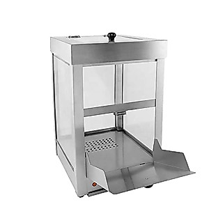 Commercial Grade Nacho Warmer with Scoop Chip Holding Cabinet Countertop