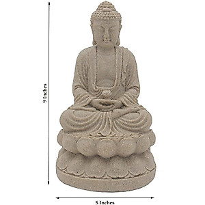 DharmaObjects Meditation Buddha Statue Buddha Statue for Home Meditation Gift