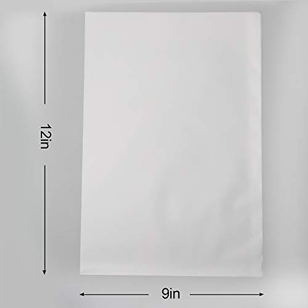 50 pcs Clear 9" x 12" Flat Cello Cellophane Bags Poly Treat Bags 2.8 mils for Gift Wrapping, Bakery, Cookie, Candies, Toast, Dessert, Party Favors Packaging with Color Twist Ties!