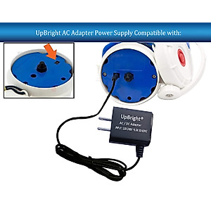 UpBright 8.4V AC/DC Adapter Compatible with Water Tech LC099-2S LC099-2S-US-EU Pool Vac Blaster Catfish Li Vacuum Cleaner 20000CL CAT003LI P20X003LI SPDV008LI IVAC C2 250 FX-4 21001DL 9V Power Charger