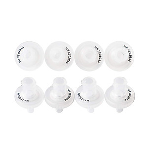 Syringe Filters PVDF Membrane Diameter 13mm Pore Size 0.22μm for Biological Filtration by Allpure Biotechnology (PVDF, Pack of 100)