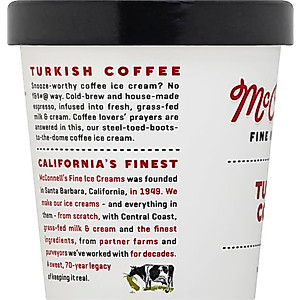 McConnell's Fine Ice Cream, Turkish Coffee, 16 oz (Frozen)