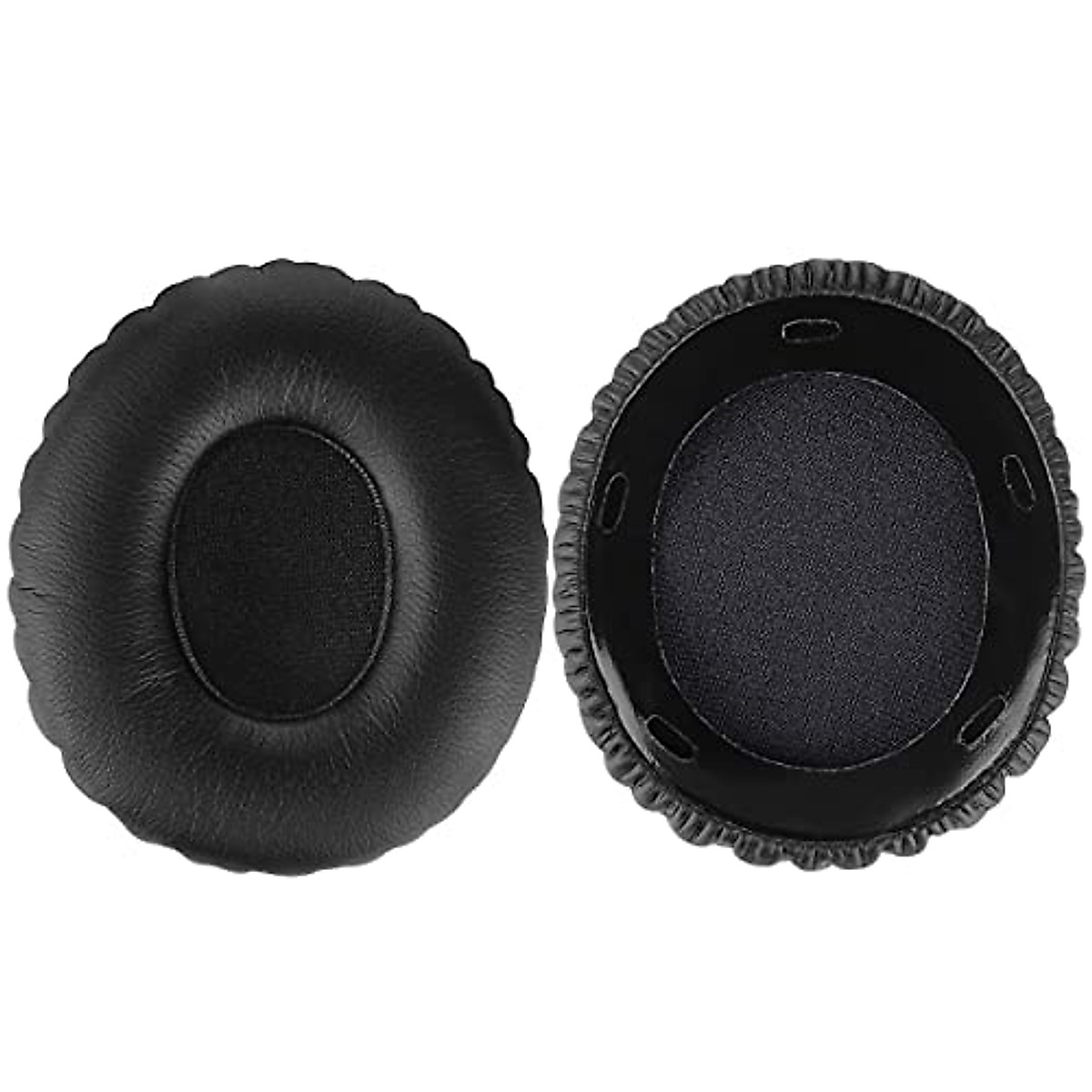 Geekria QuickFit Replacement Ear Pads for Sony MDR-10RC Headphones Ear Cushions, Headset Earpads, Ear Cups Repair Parts (Black)