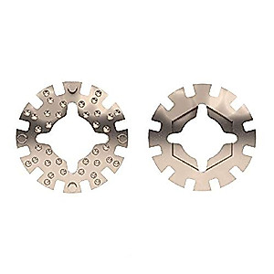 CMT OMA31-X2 Pair Of Universal Adapters for Multi-Tool Blades Oscillating Multicutter, Gray