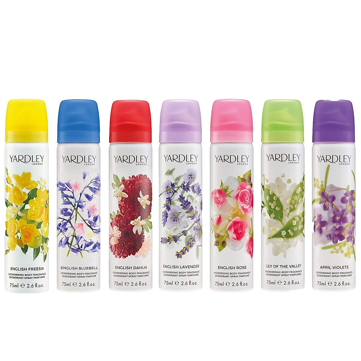 Yardley Of London English Freesia Deodorizing Body Fragrance Spray, 2.6 Oz