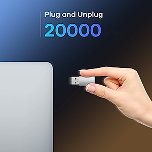 Zestiq USB C to USB Adapter (4 Pack), USB C Female to USB Male 3.0, USB Type C Adapter Compatible with iPhone 15/14/13/12, iPad Pro/Mini/air, Samsung Galaxy S21 S22 Plus/Ultra, MacBook/Laptop/Desktop