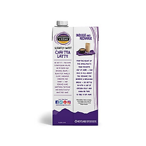 Oregon Chai Slightly Sweet Chai Concentrate, 32 Fluid Ounce (Pack of 6)