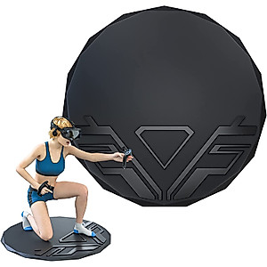 Skywin VR Tracker Straps + VR Tripods + VR Mat - Compatible with VR Systems - 2 Tripod, 1 matt, 2 Hand/Foot Straps, 1 Belt Strap Included