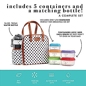 Fit+Fresh Wichita Adult Insulated Lunch Bag women love as a Lunchbox or Lunch Tote - Cute Small Lunch Box For Women - Lunch box men, lunch bags women, insulated lunch box, lunch boxes, adult lunch
