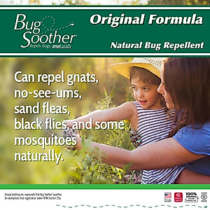 Bug Soother 1 Gallon - Natural Insect, Gnat and Mosquito Repellent & Deterrent with Essential Oils - 100% DEET-Free Safe Bug Spray for Adults and The Environment - Made in USA - W/O Sprayer