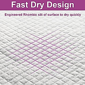 IMMCUTE Dog Pee Pads Extra Large 28"x34", X-Large Training Puppy Pee Pads Super Absorbent & Leak-Proof, XL Disposable Pet Piddle Pad and Potty Pads for Dogs, Puppies, Doggie (XLarge:28"*34"-40 Ct)