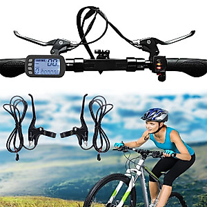 YOLUFER 24V/36V 250W/350W Brushless Motor Controller Kit Electric Motor Control with LCD Panel for E-Bike Electric Bike Scooter